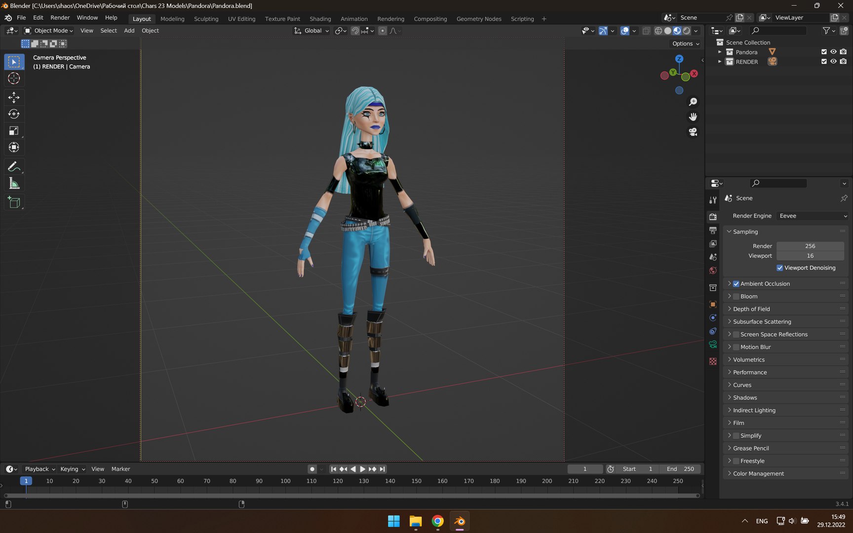 Pandora Model - TurboSquid 2072160