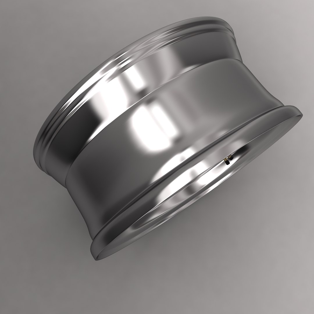 3d model alloy wheel ring