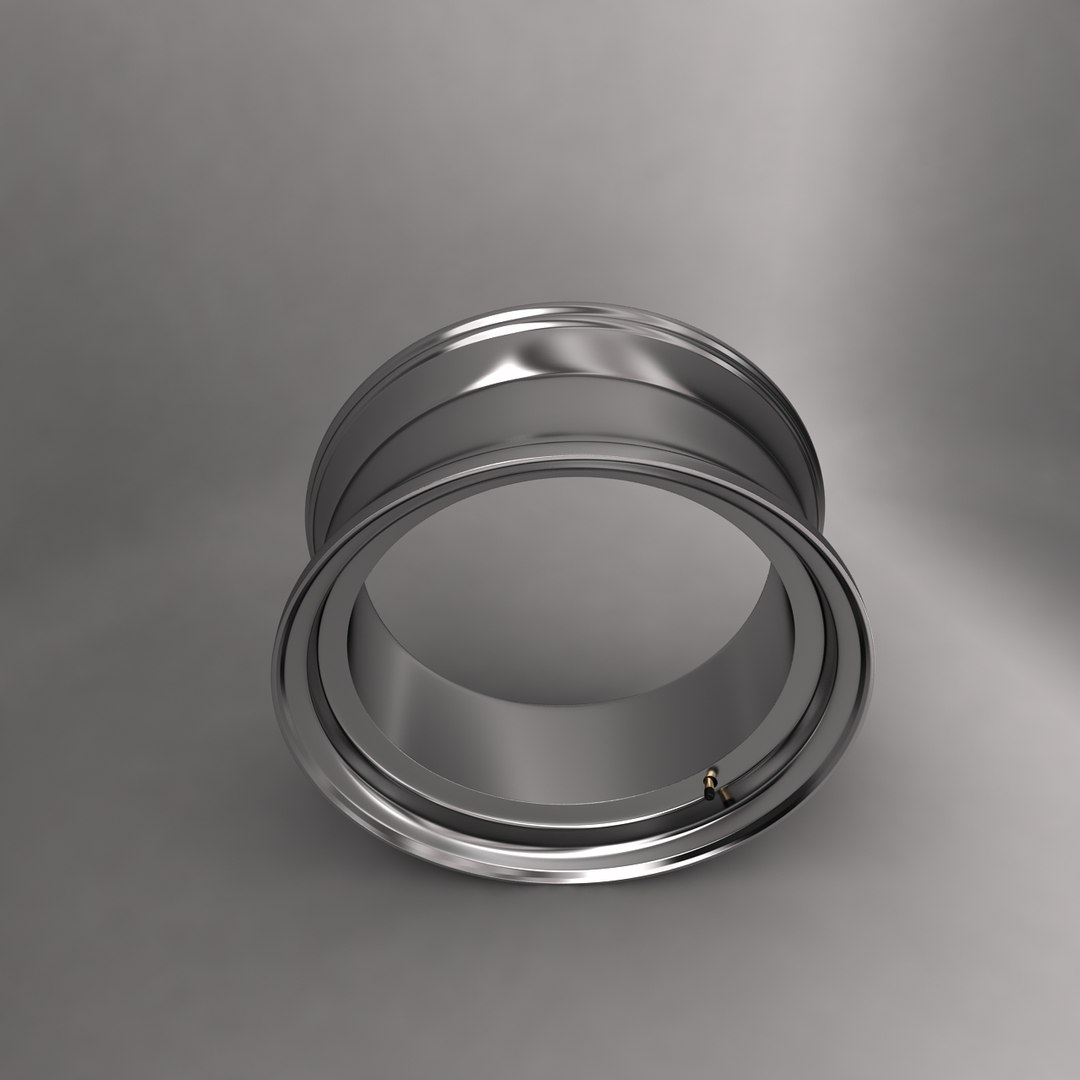 3d model alloy wheel ring