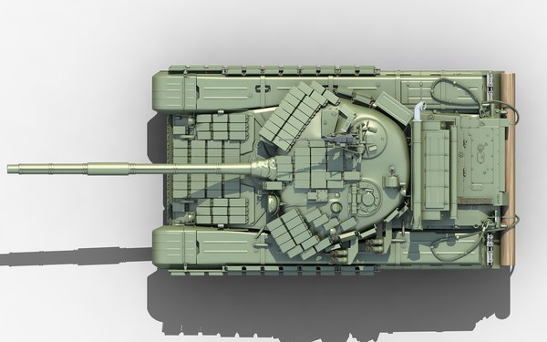 3d tank t-64 model