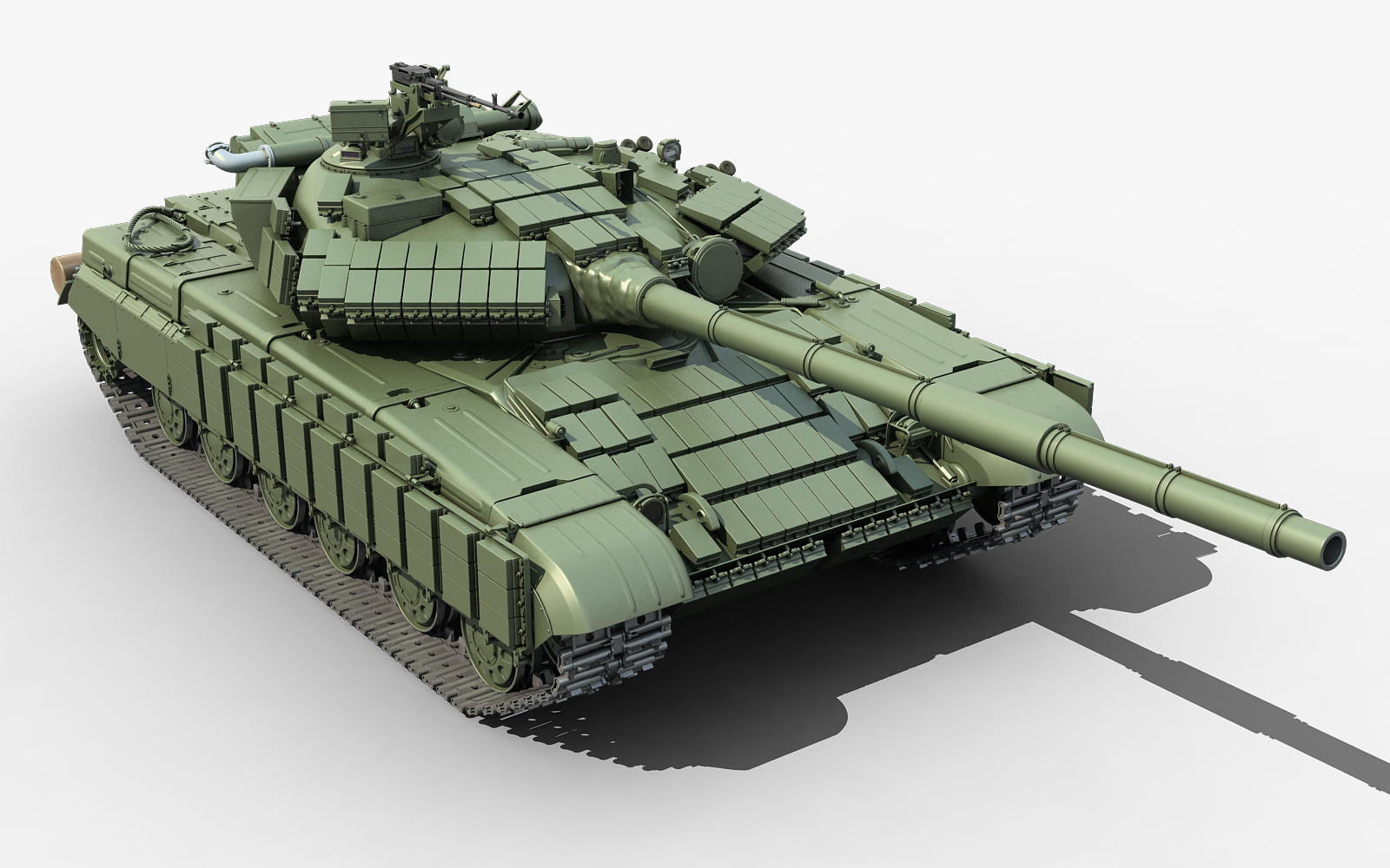 3d tank t-64 model