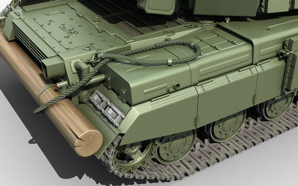 3d tank t-64 model