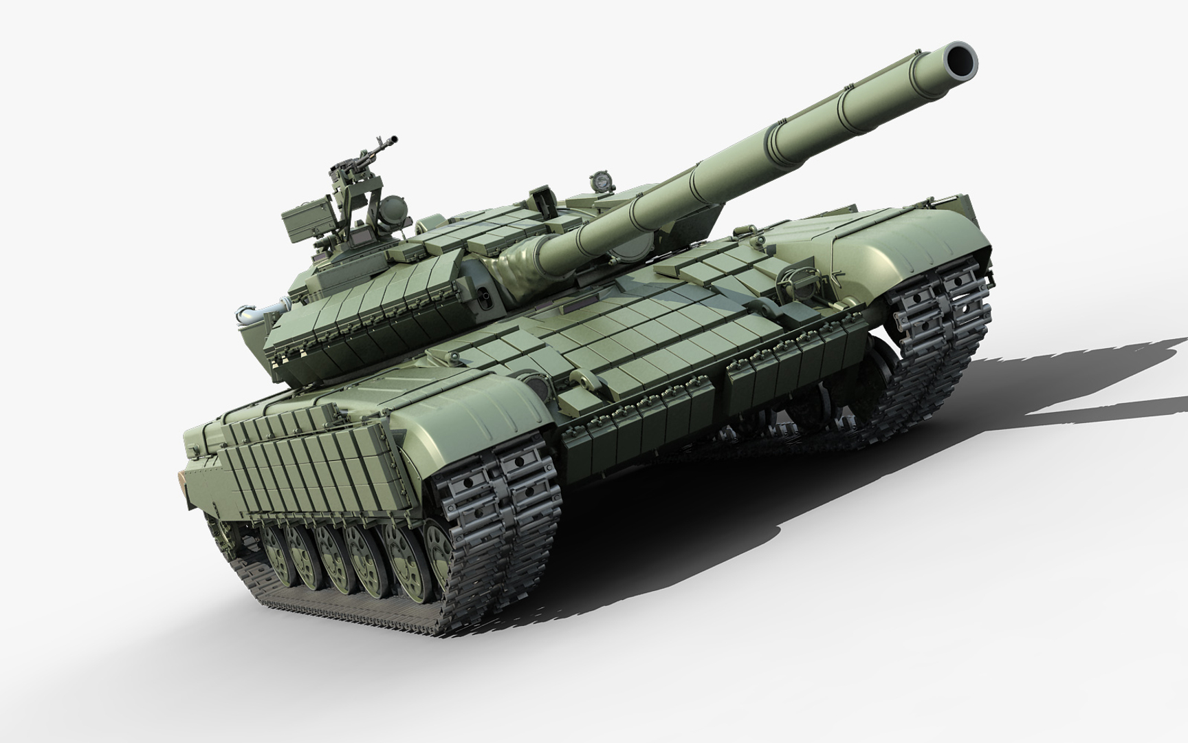 3d tank t-64 model