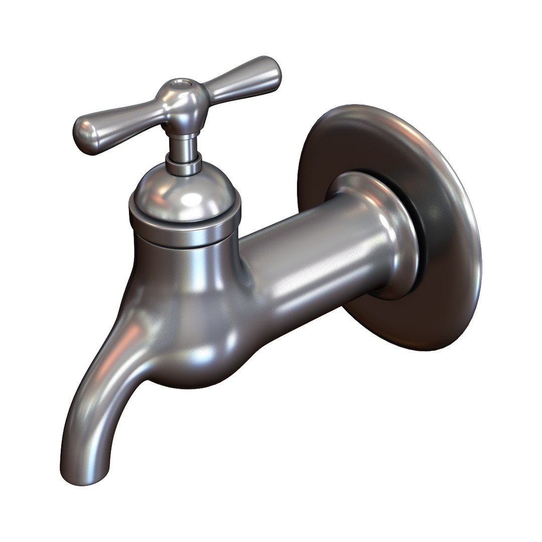 Classic faucet 3D model - TurboSquid 1276655