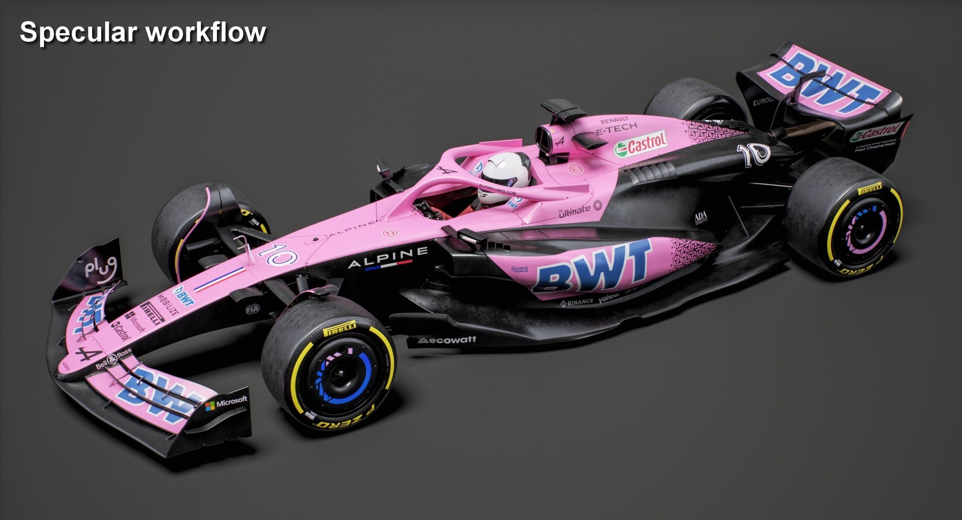 Alpine A523 F1 Team Formula 1 Season 2023 3D - TurboSquid 2048790