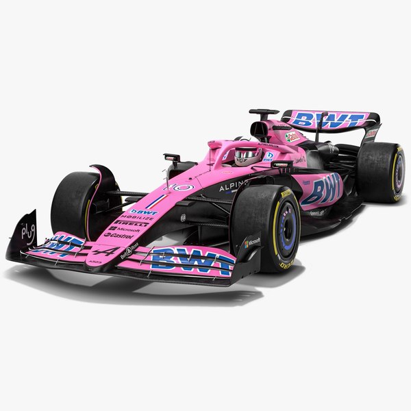 modèle 3D de Alpine A523 F1 Team Formule 1 Saison 2023 - TurboSquid 2048790