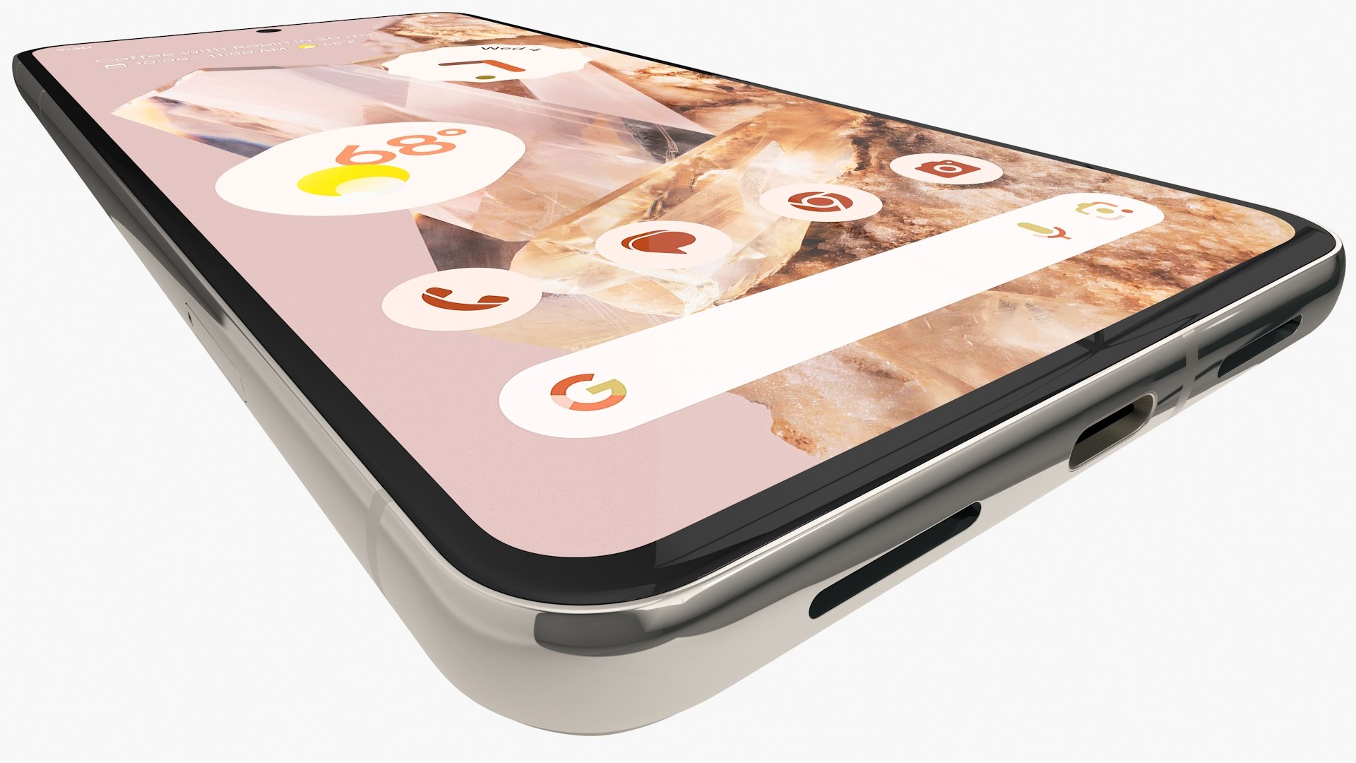 3D Google Pixel 8 Pro Porcelain Model - TurboSquid 2146759