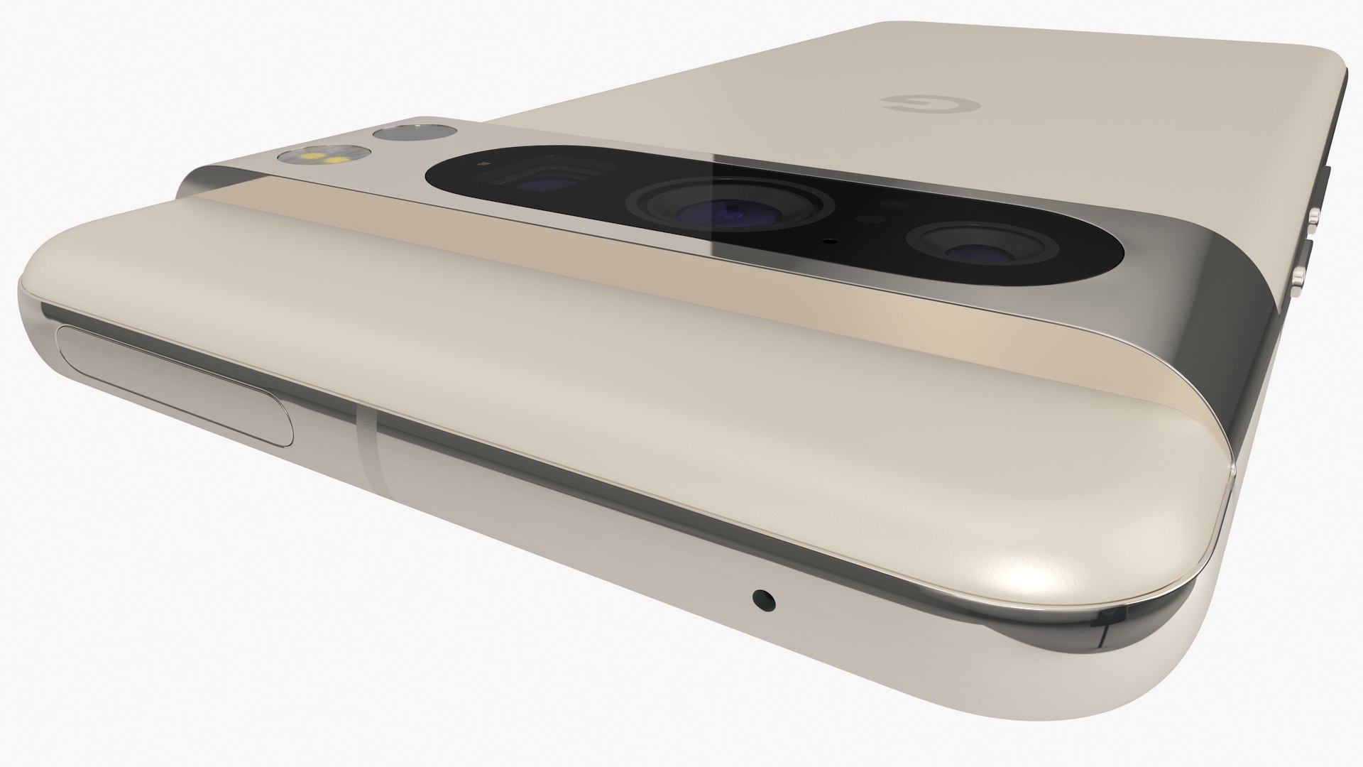 3D Google Pixel 8 Pro Porcelain Model - TurboSquid 2146759