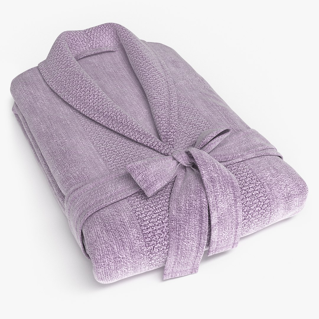 Bathrobe Robe Bath 3d Model