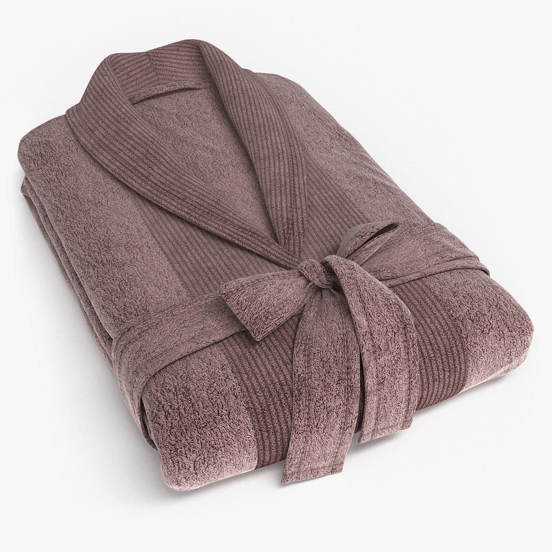 Bathrobe Robe Bath 3d Model