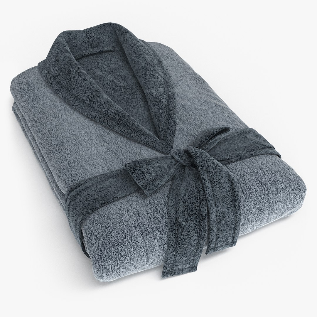 Bathrobe Robe Bath 3d Model