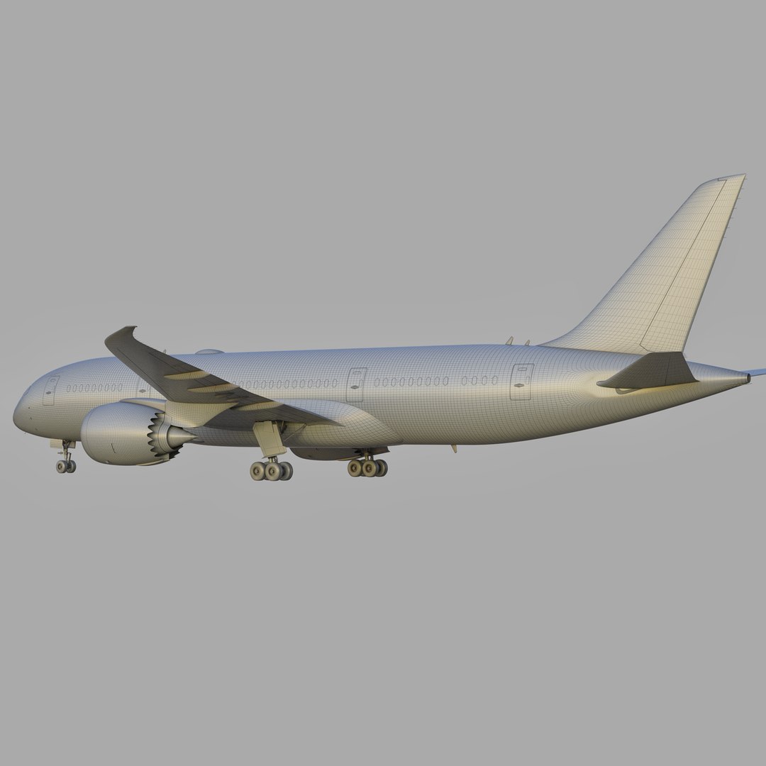 boeing 787 dreamliner 3d model