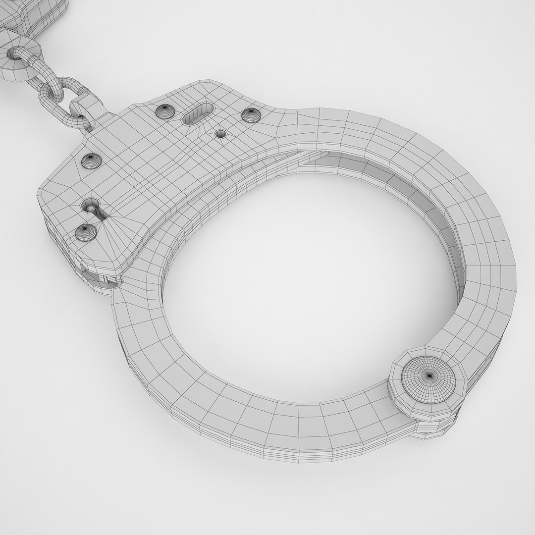 3D Handcuffs Model - TurboSquid 1216693