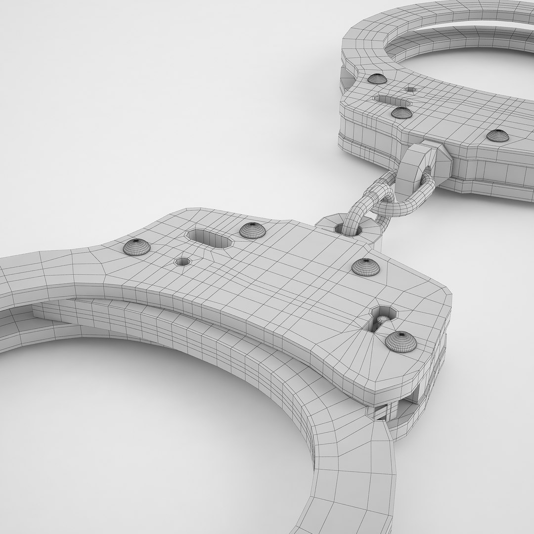 3D Handcuffs Model - TurboSquid 1216693