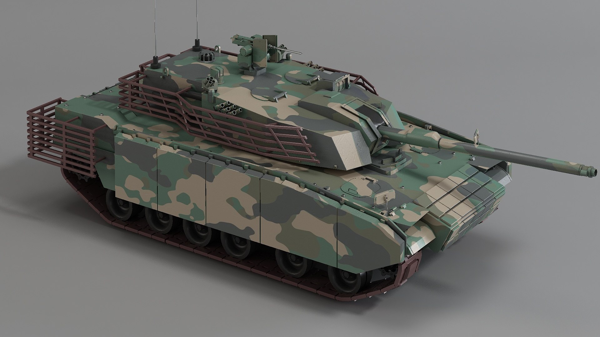 3D VT5 Light Tank Light Armored Tank ZTQ15 Model - TurboSquid 2146876