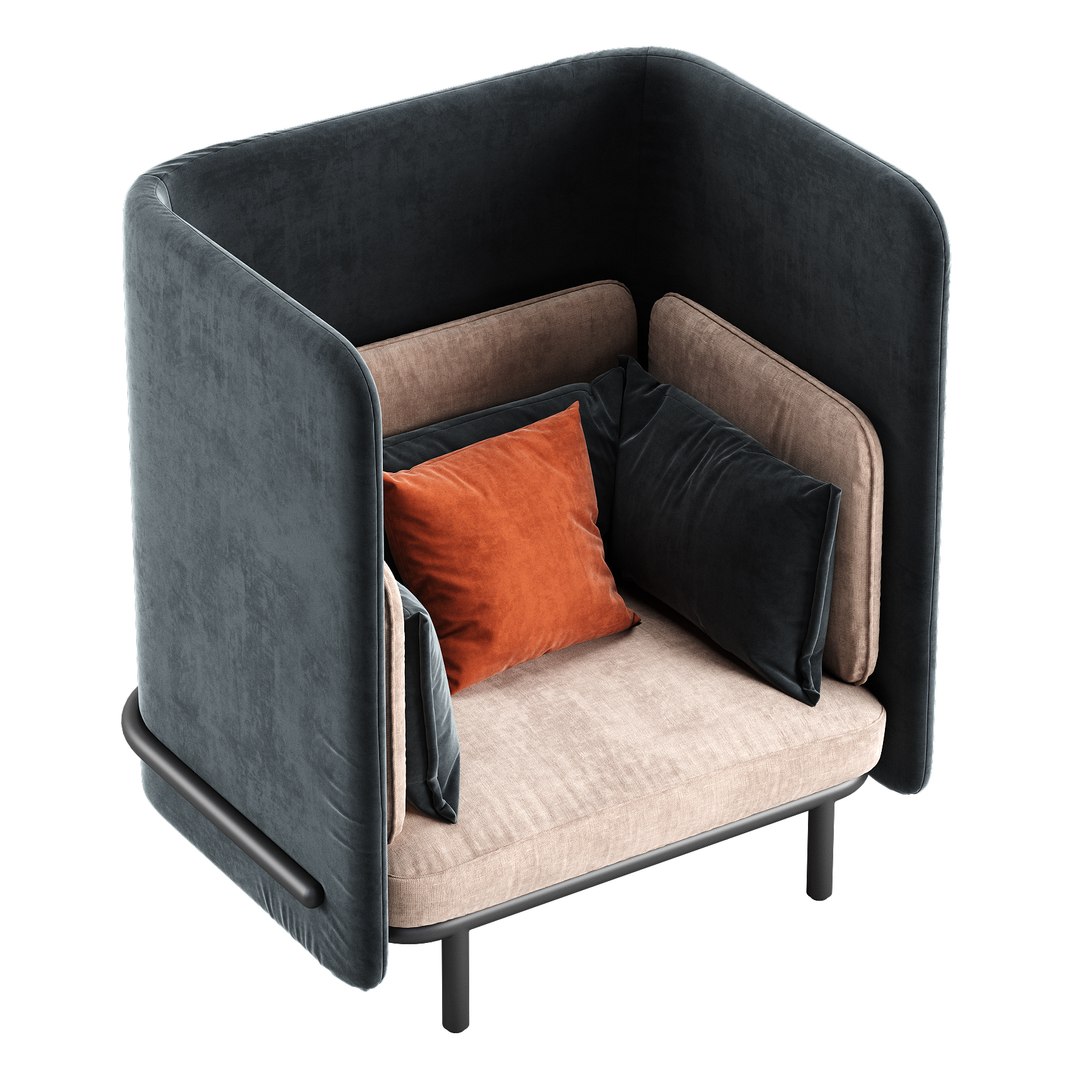 3D Buzzi Chair Model - TurboSquid 1435238