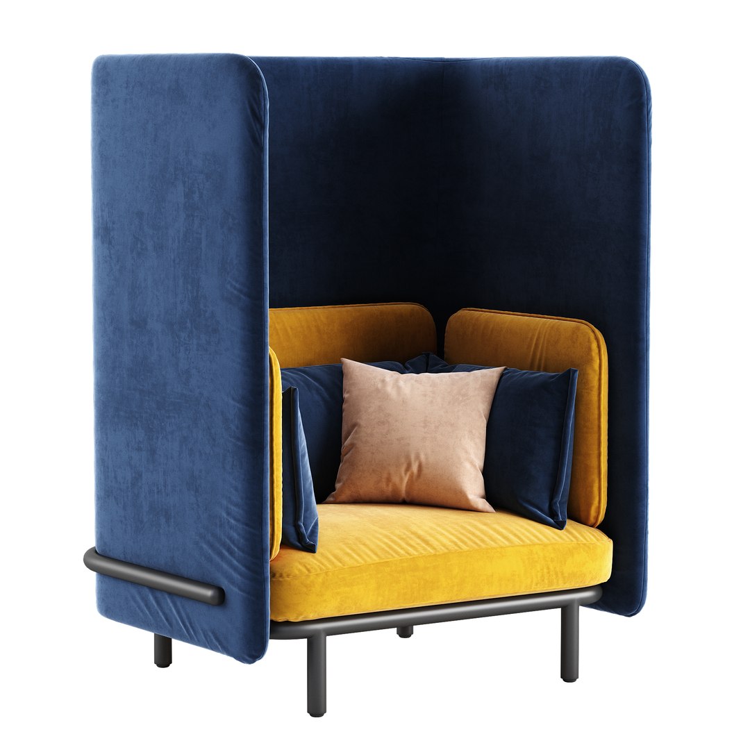 3D Buzzi Chair Model - TurboSquid 1435238