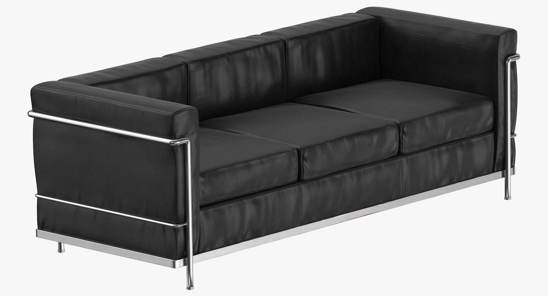 Modern 3 seater sofa 3D - TurboSquid 1267526