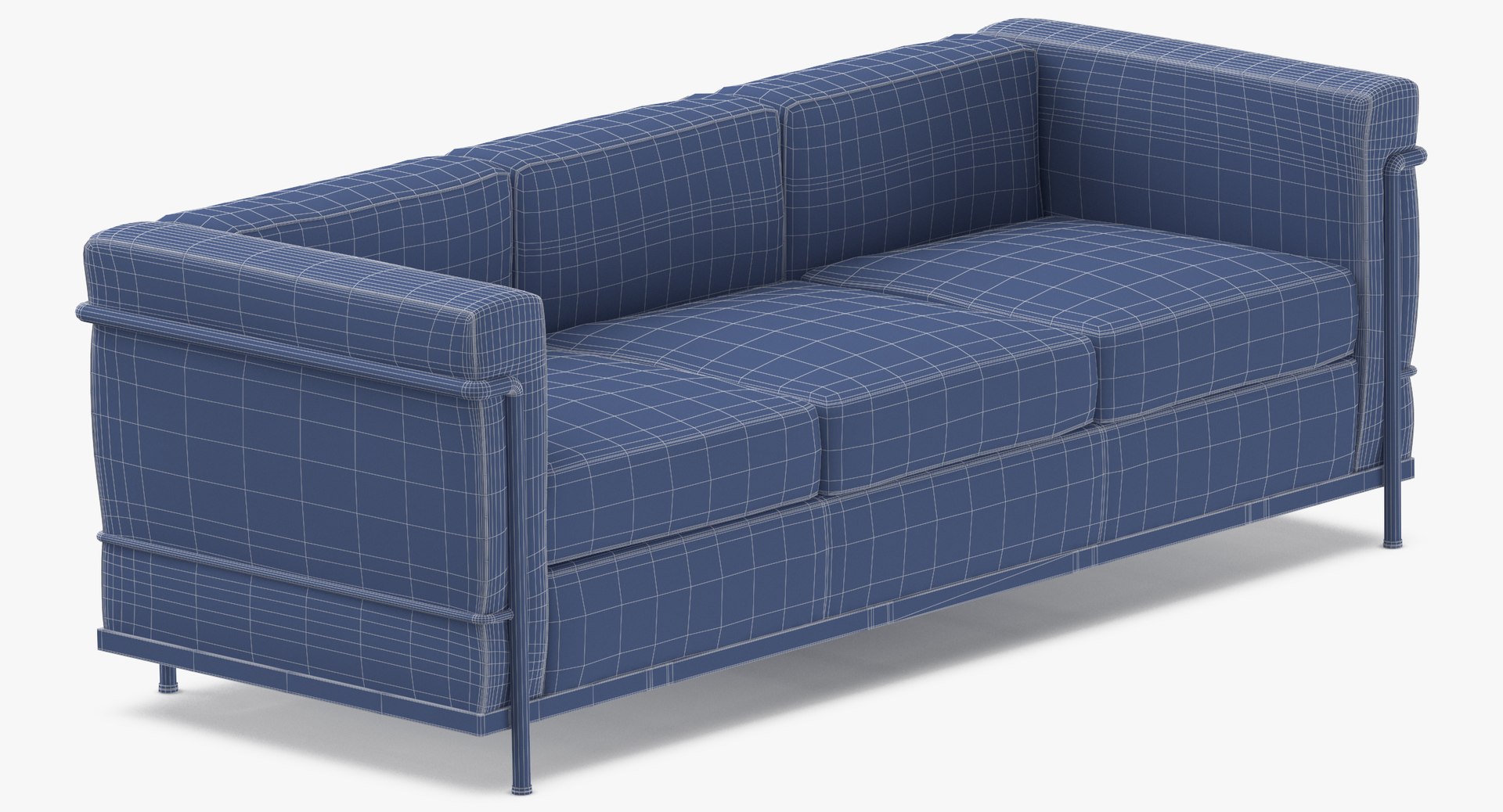 Modern 3 Seater Sofa 3D - TurboSquid 1267526