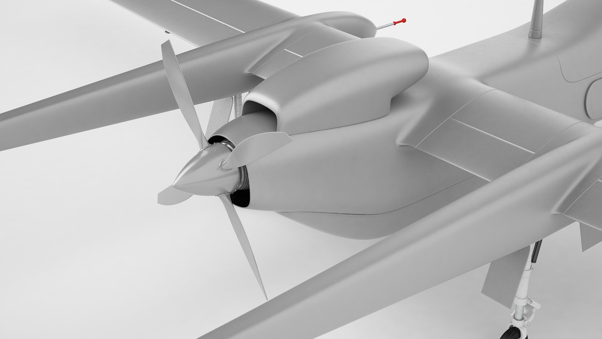 3D model UAV Heron TP 02 - TurboSquid 2164453
