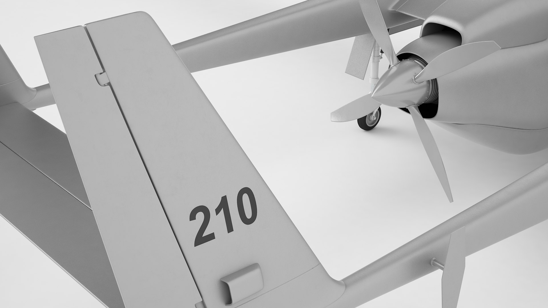 3D model UAV Heron TP 02 - TurboSquid 2164453