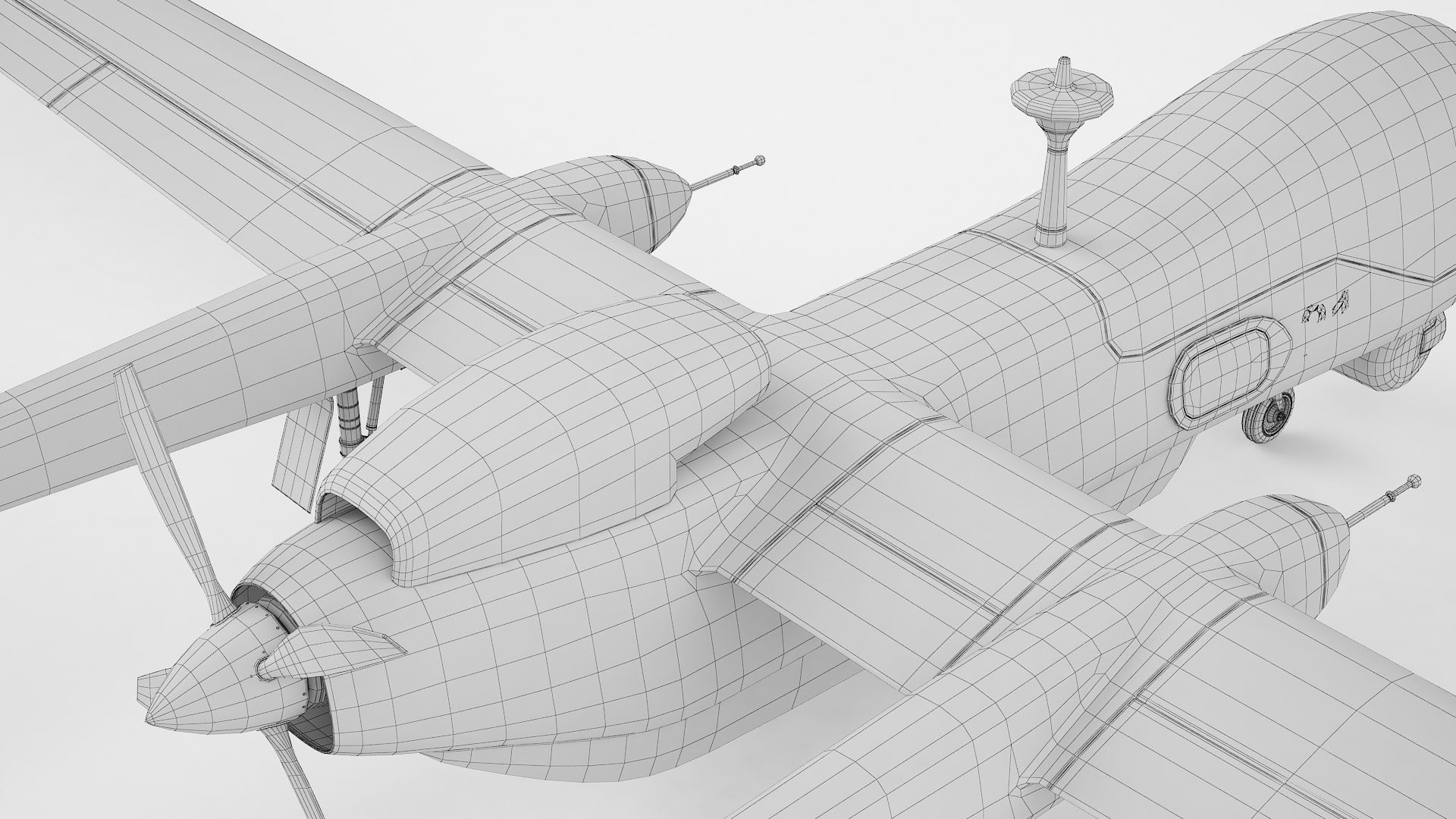 3D model UAV Heron TP 02 - TurboSquid 2164453