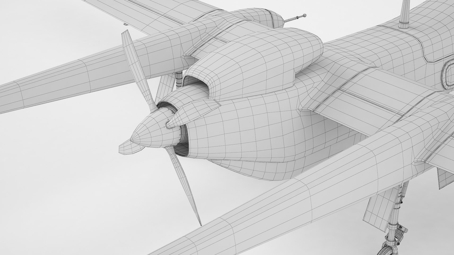 3D model UAV Heron TP 02 - TurboSquid 2164453