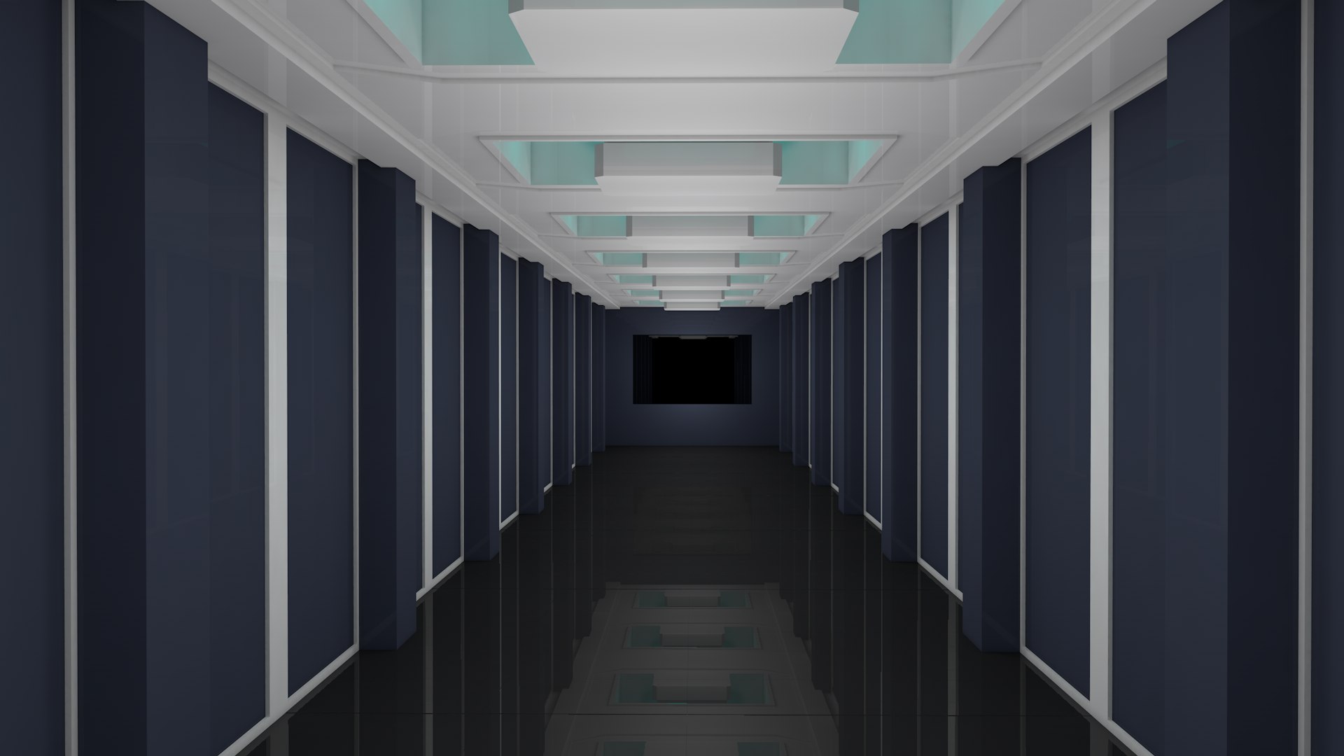 Hallway 3D - TurboSquid 2402633