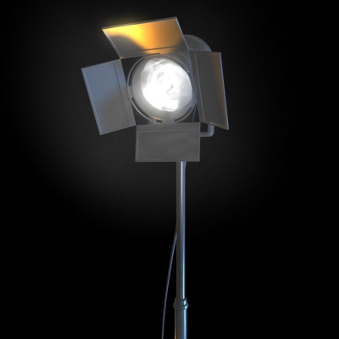 Spotlight Light 3d Model