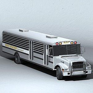 3D Prison Bus Models - Browse & Download Formats - TurboSquid