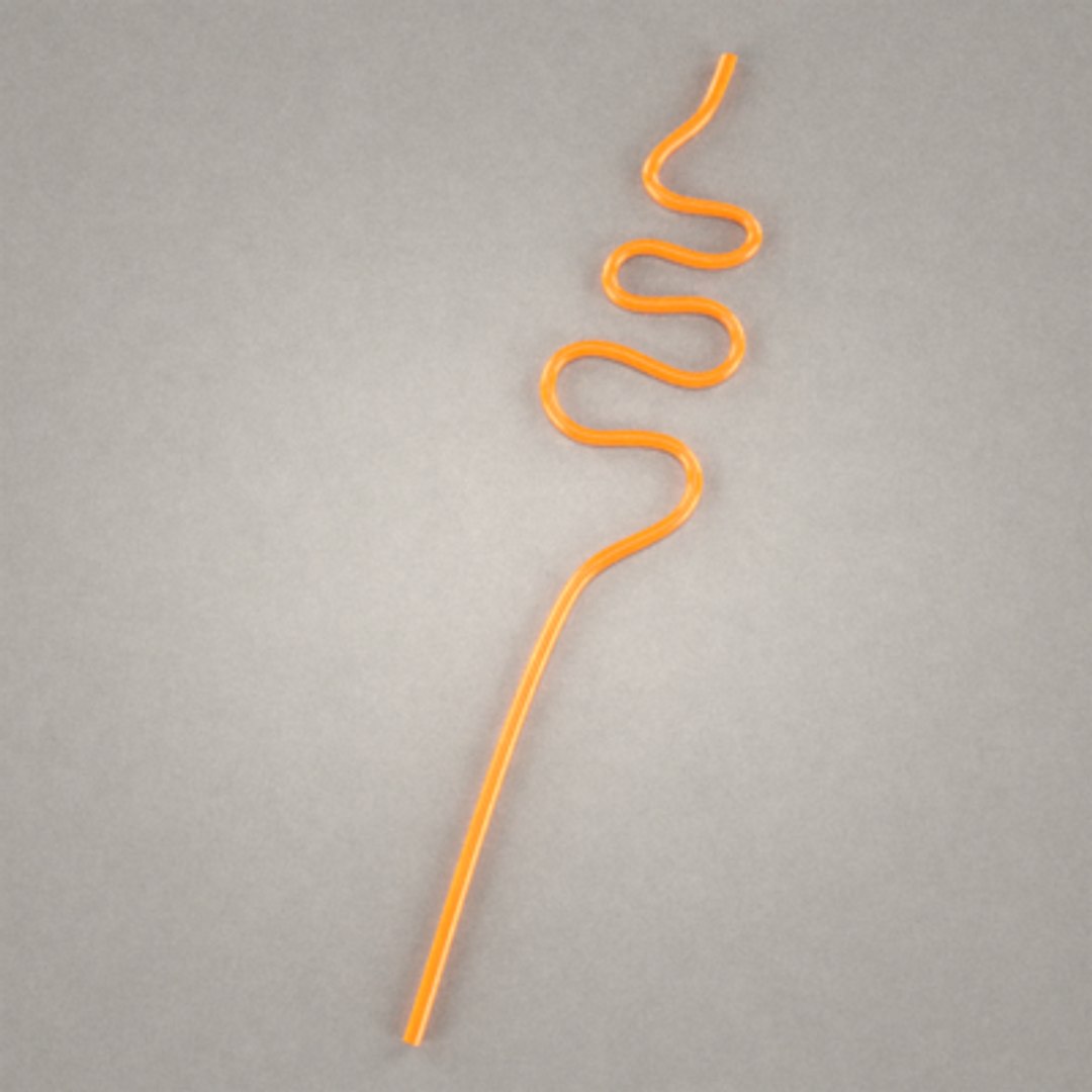 3ds max drinking straw