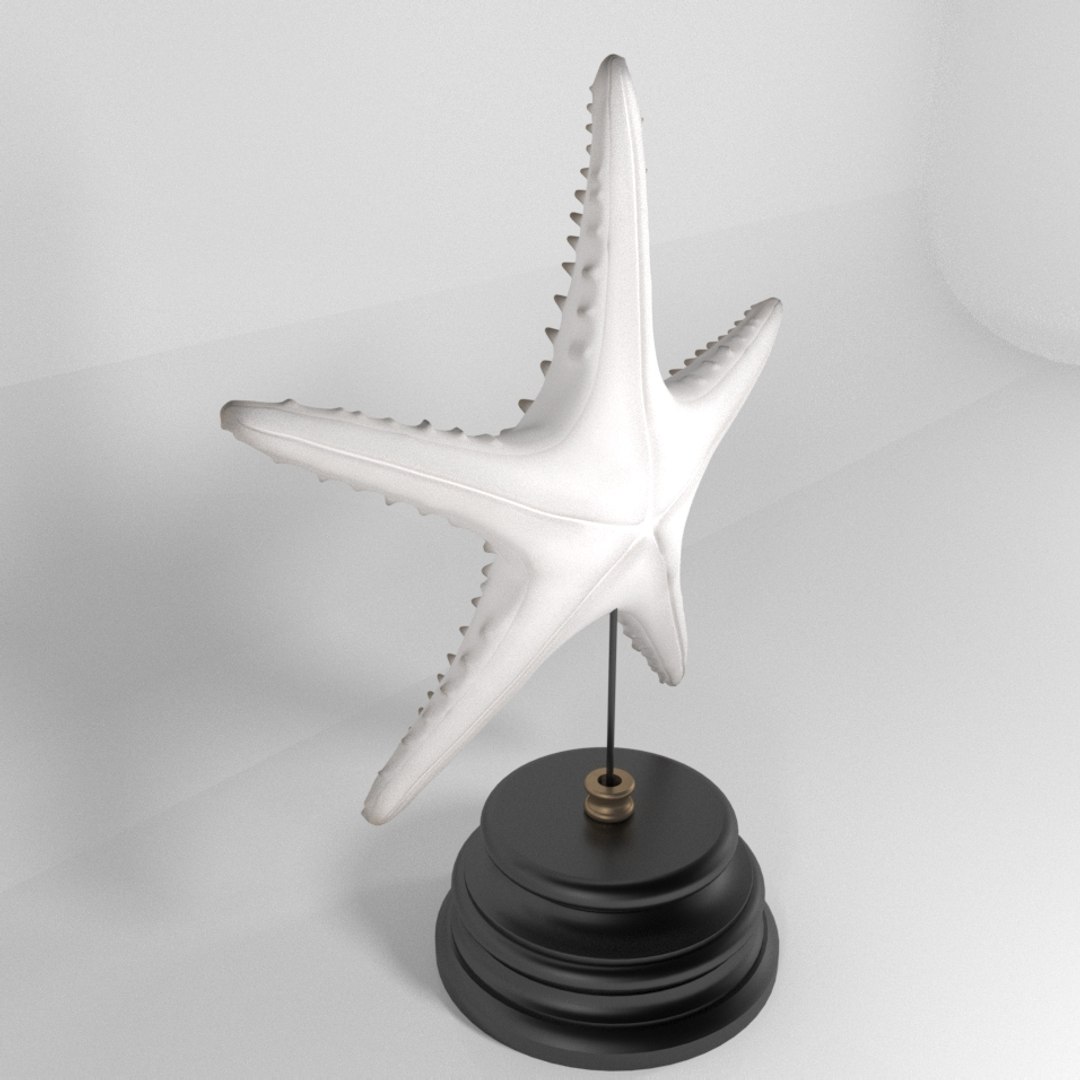 3D model tiger starfish - TurboSquid 1233066