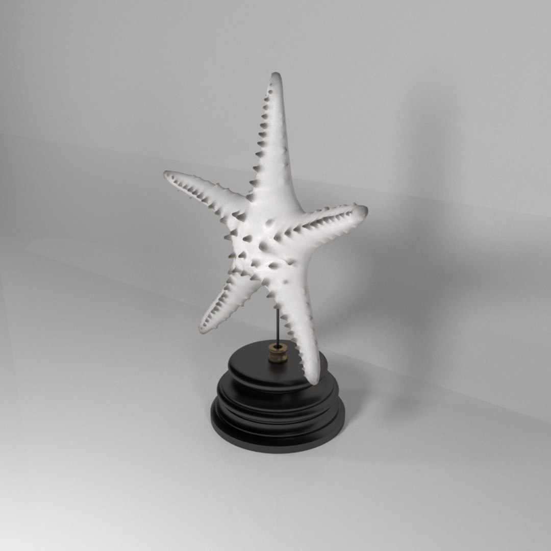 3D model tiger starfish - TurboSquid 1233066