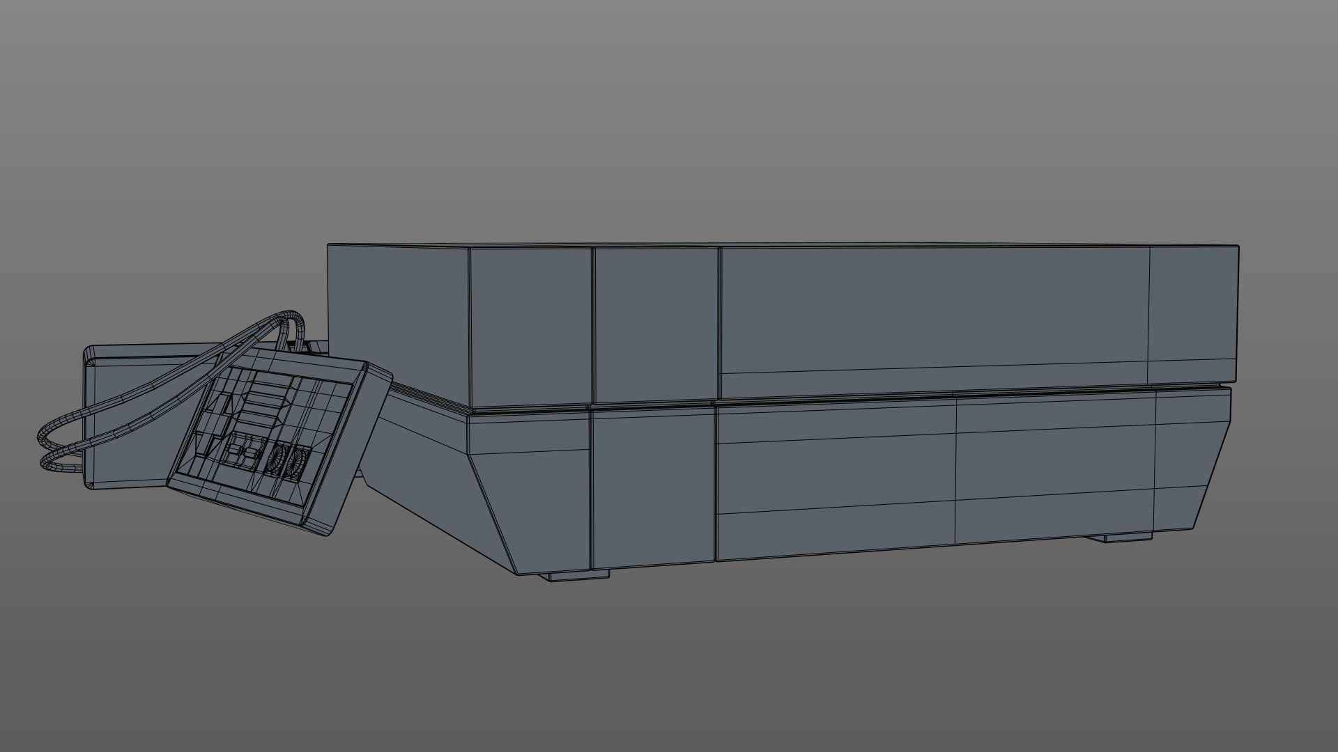 Classic console 3D model - TurboSquid 1441493