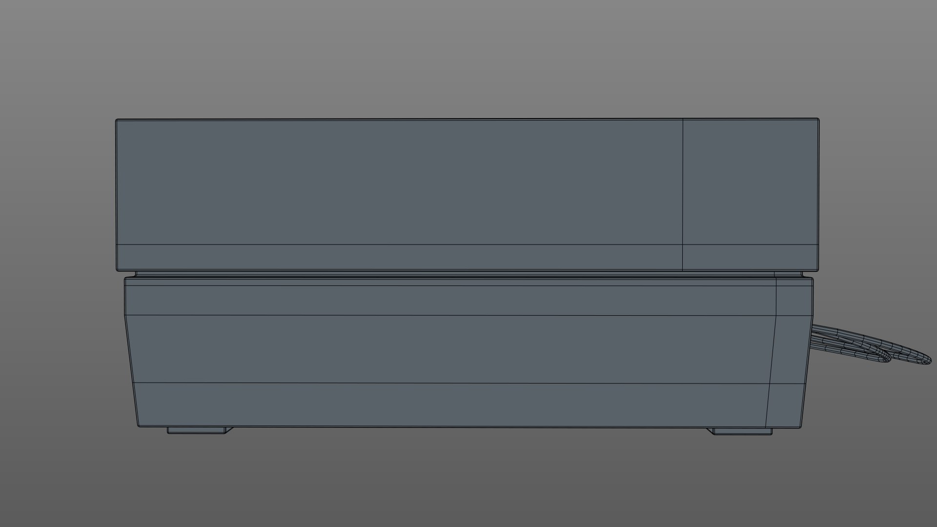 Classic console 3D model - TurboSquid 1441493
