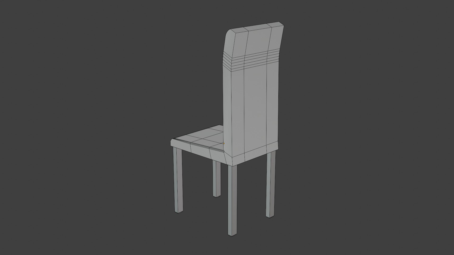 Simple Chair 3D - TurboSquid 1772103