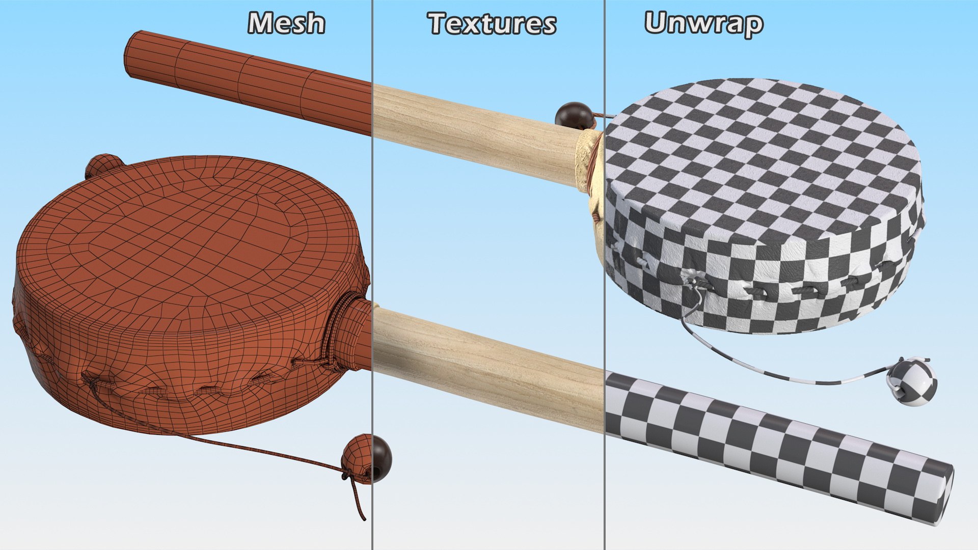 3D peruvian nazca pellet drum - TurboSquid 1684552