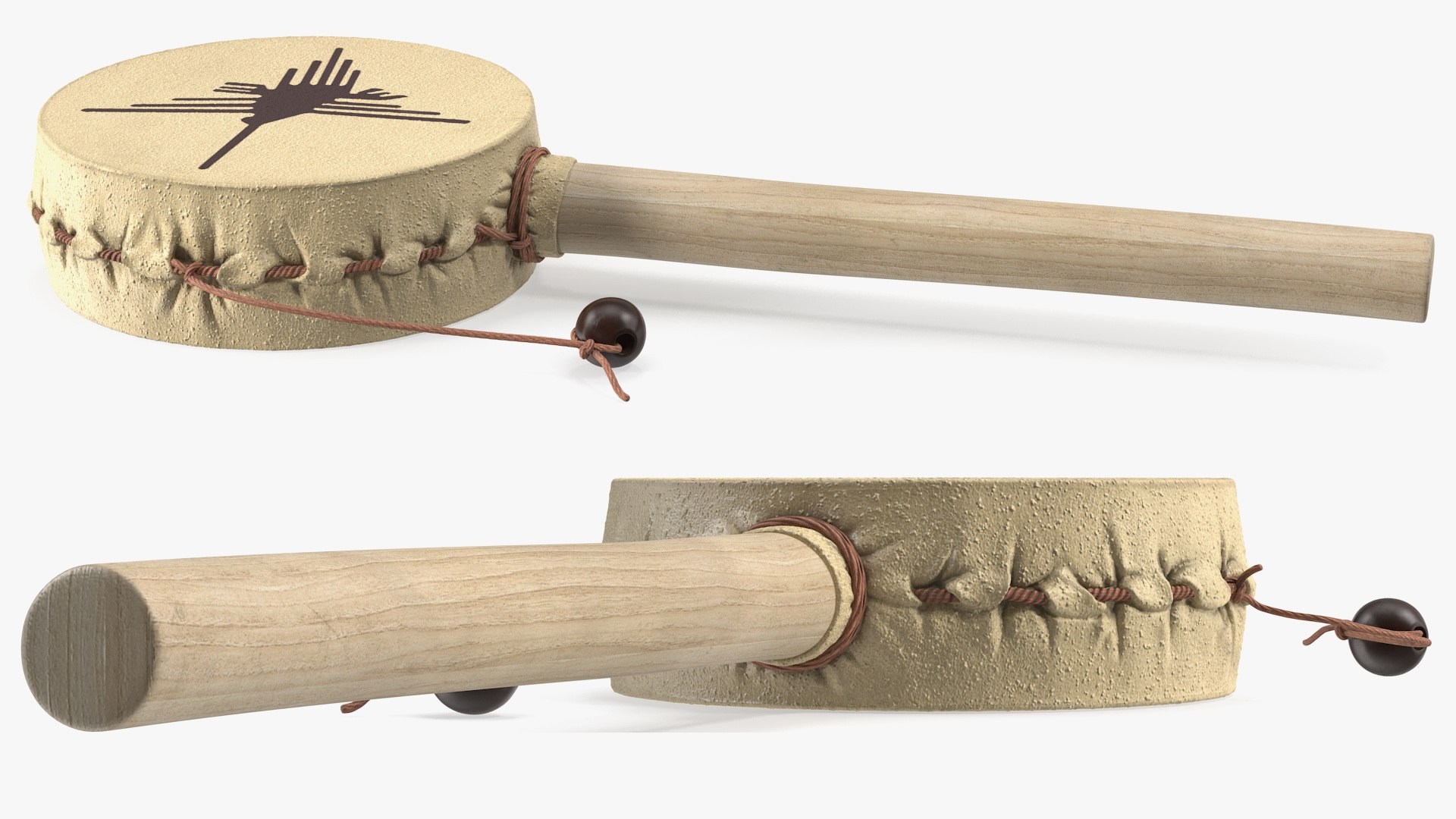 3D Peruvian Nazca Pellet Drum - TurboSquid 1684552