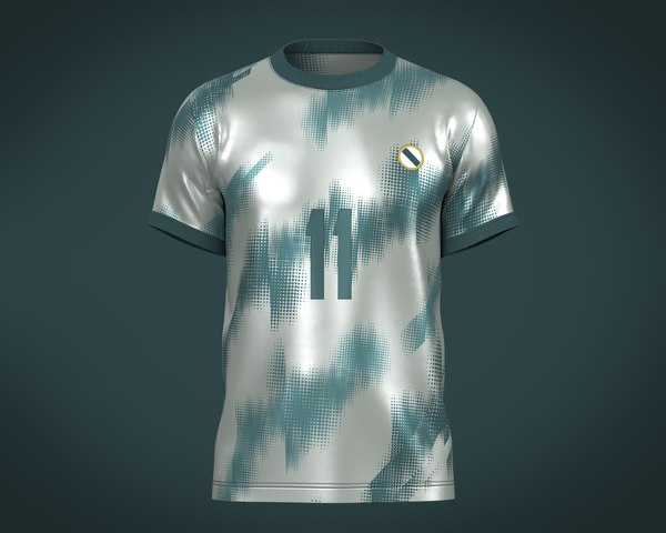 Soccer Football Ash Jersey Player-11 3D - TurboSquid 2035978