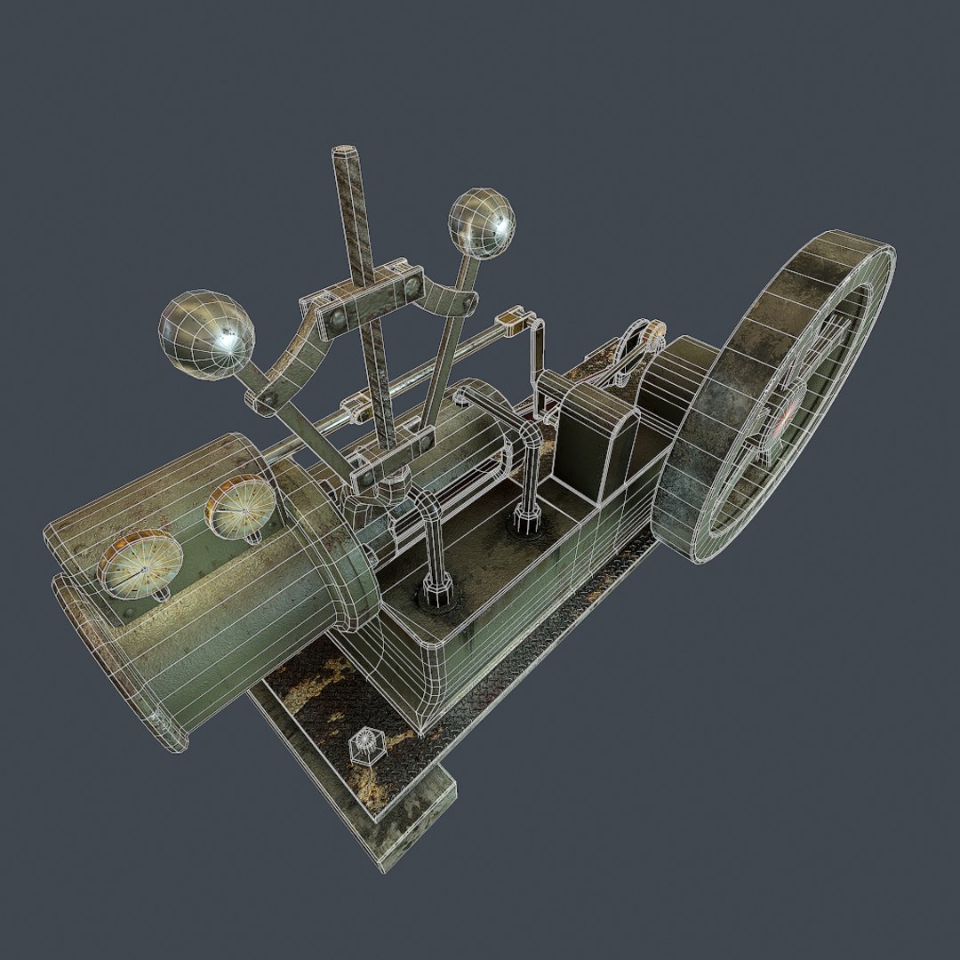 3D engine games model - TurboSquid 1541032
