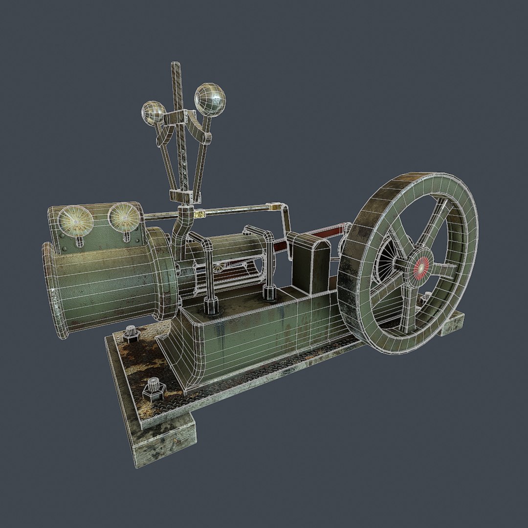 3D engine games model - TurboSquid 1541032