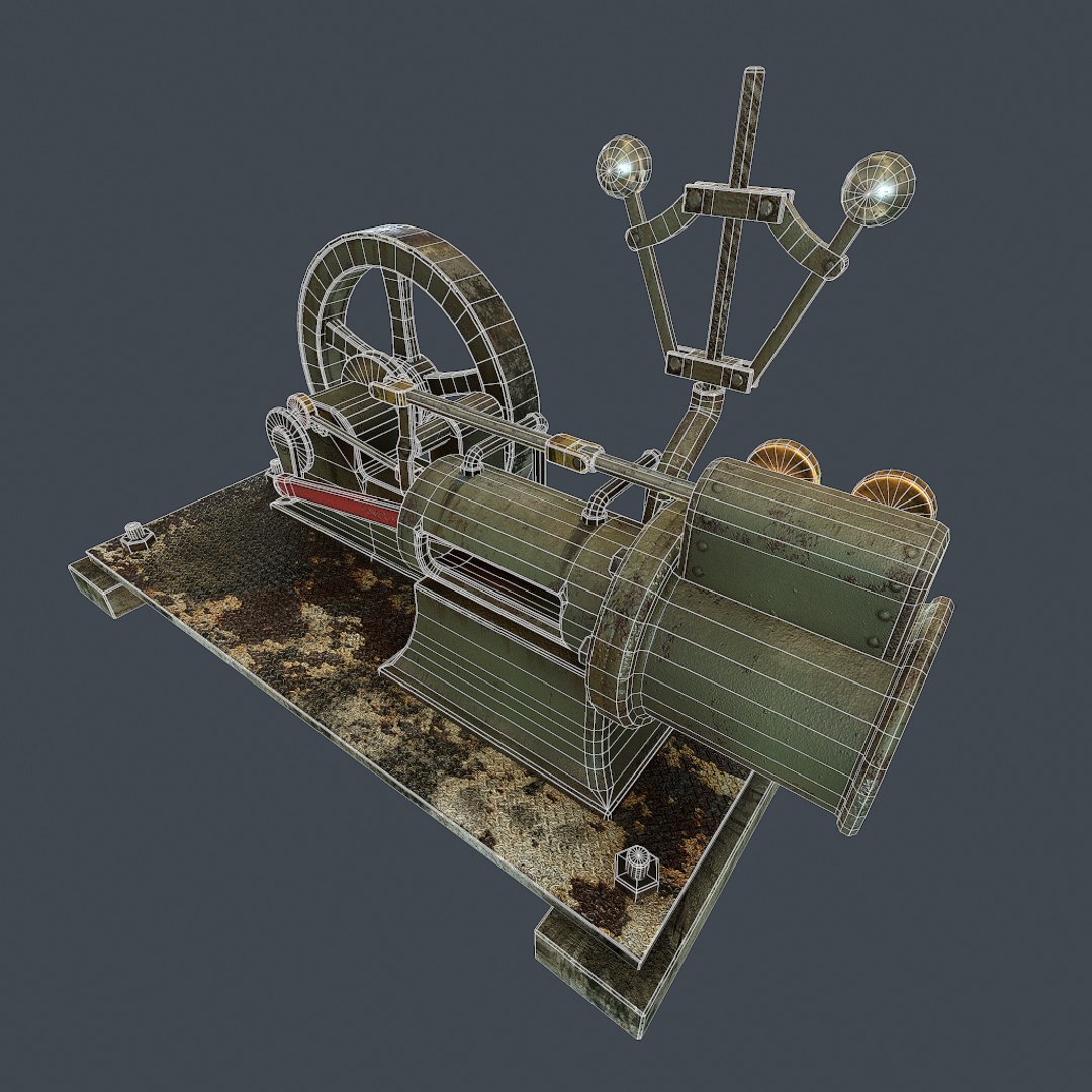3D engine games model - TurboSquid 1541032