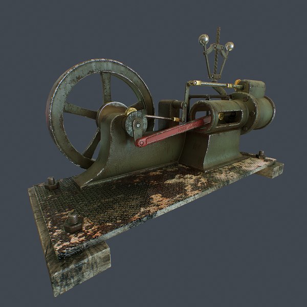 modelo 3d Máquina de vapor - TurboSquid 1541032