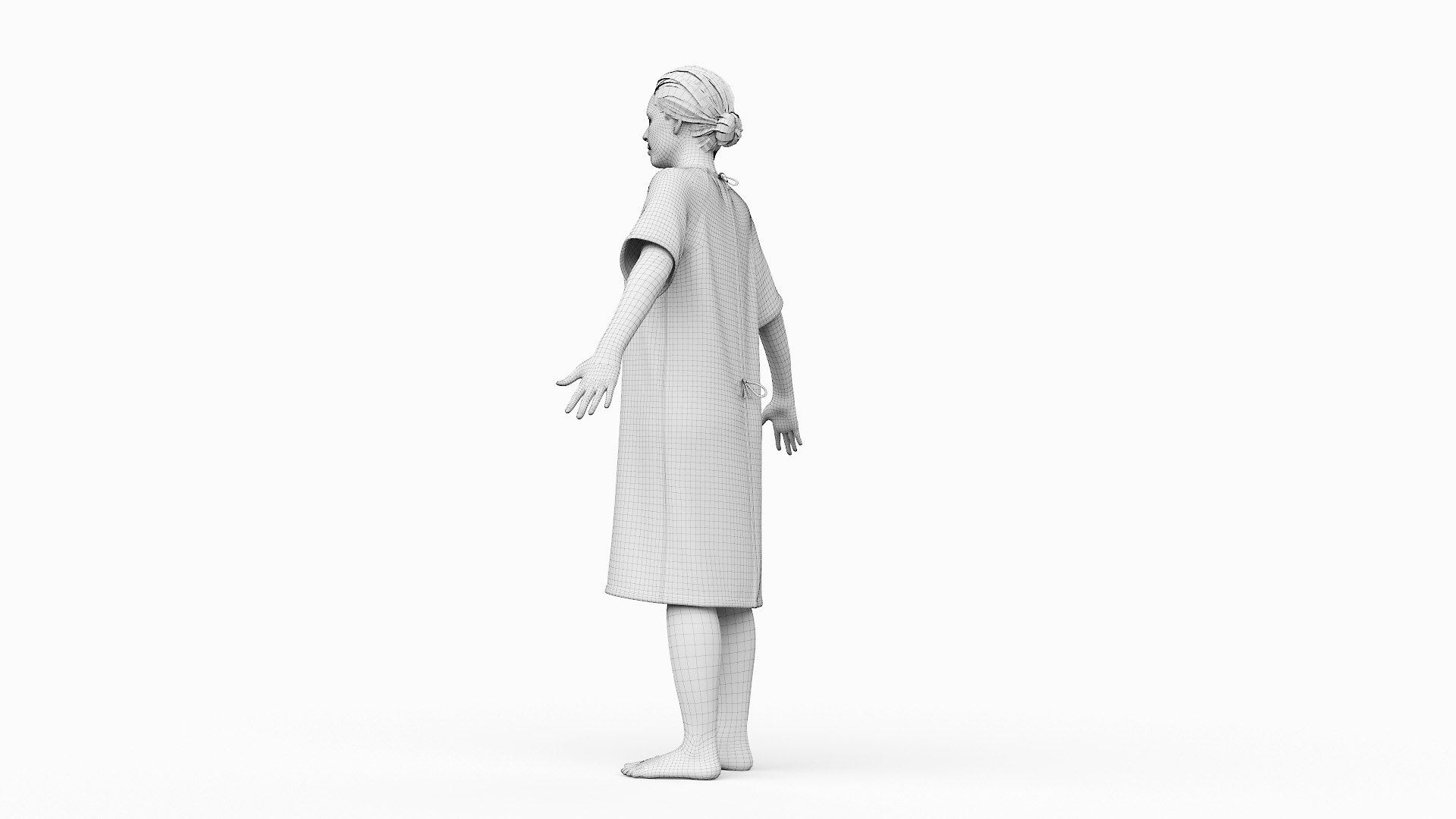 3D Female Patient Model - TurboSquid 1951000
