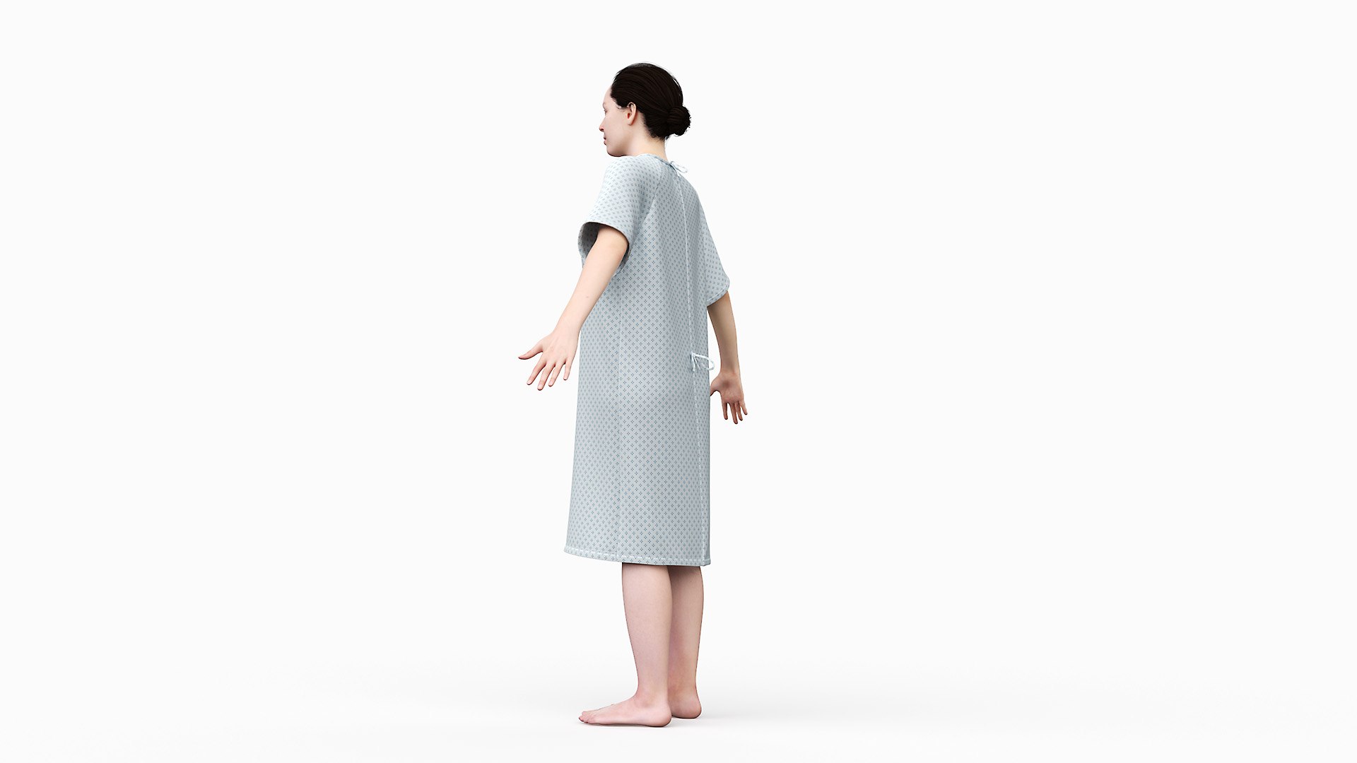 3D Female Patient Model - TurboSquid 1951000