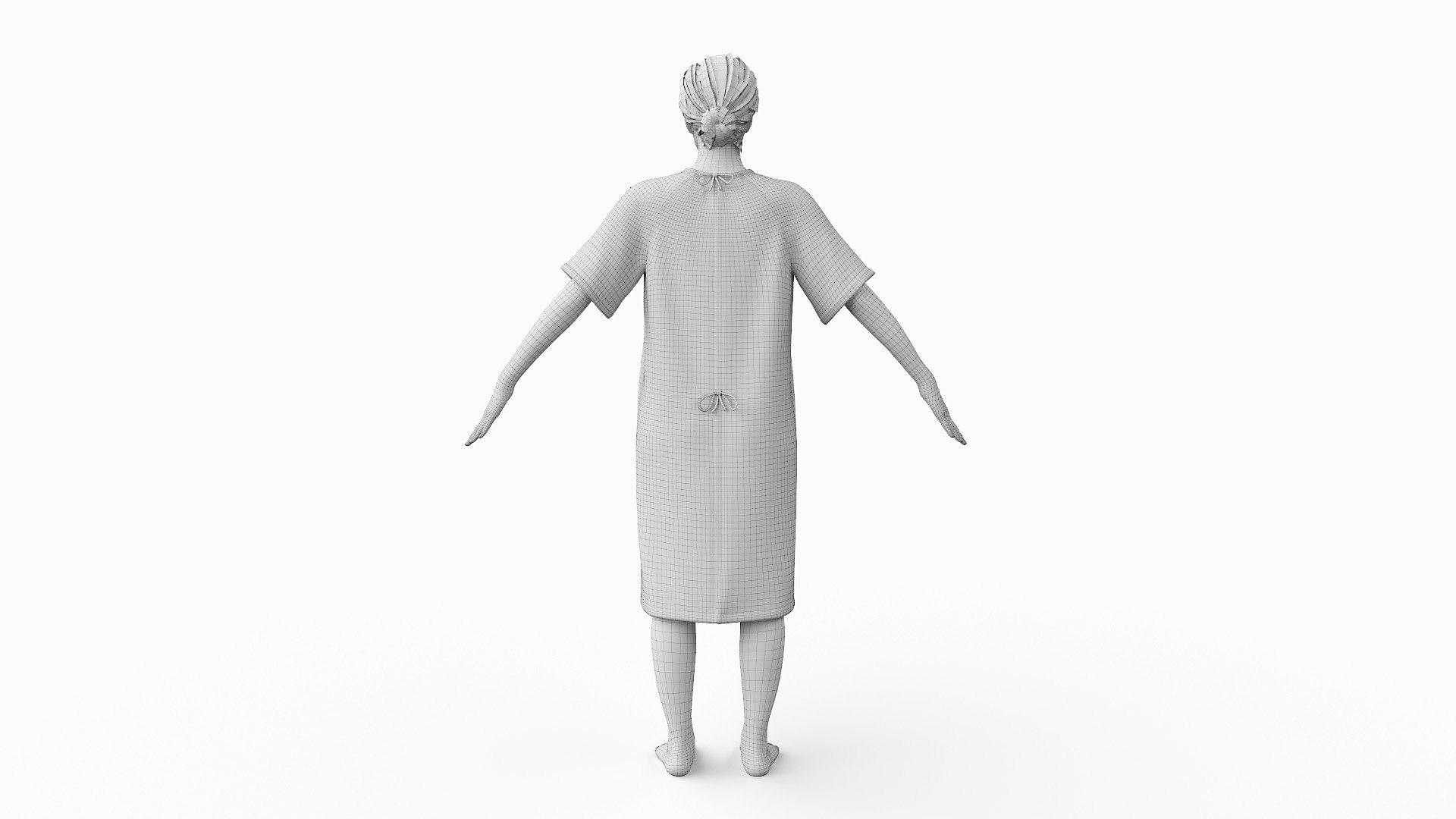 3D Female Patient Model - TurboSquid 1951000