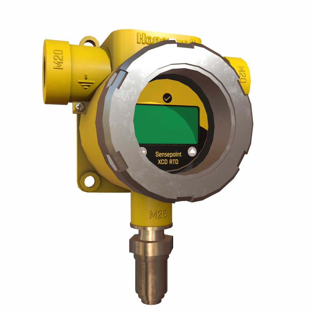 Honeywell Sensepoint XCD RTD Low Poly 3D Model - TurboSquid 2388134