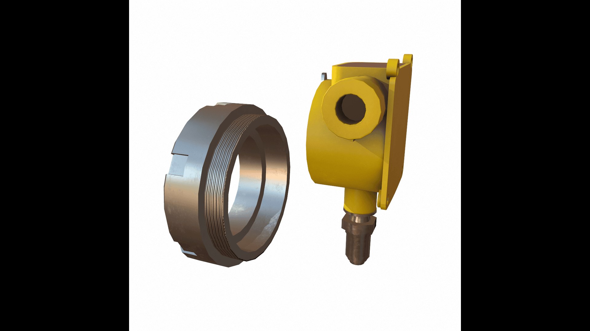 Honeywell Sensepoint XCD RTD Low Poly 3D Model - TurboSquid 2388134
