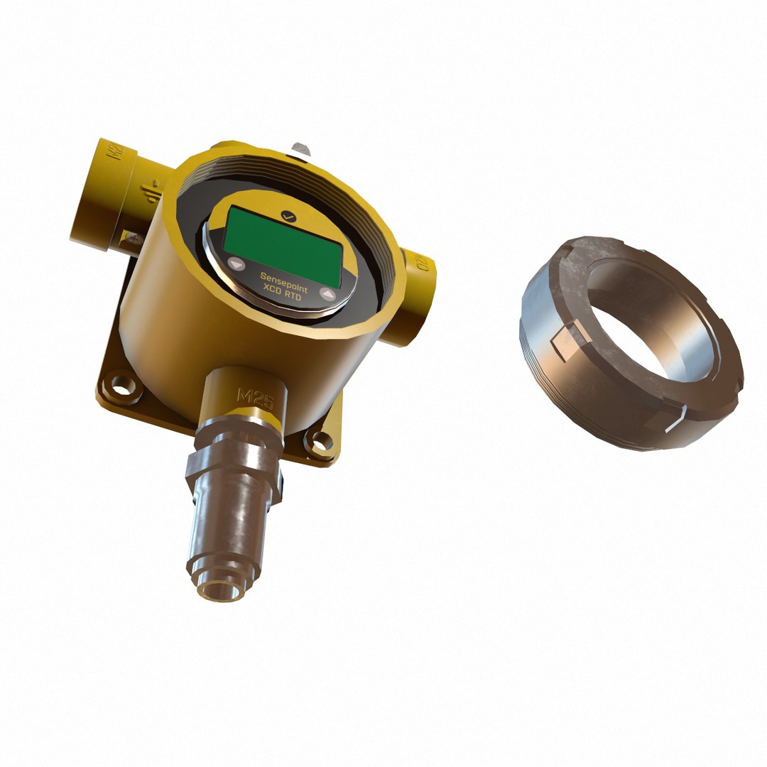 Honeywell Sensepoint XCD RTD Low Poly 3D Model - TurboSquid 2388134
