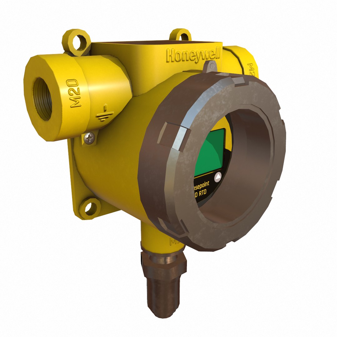 Honeywell Sensepoint XCD RTD Low Poly 3D Model - TurboSquid 2388134